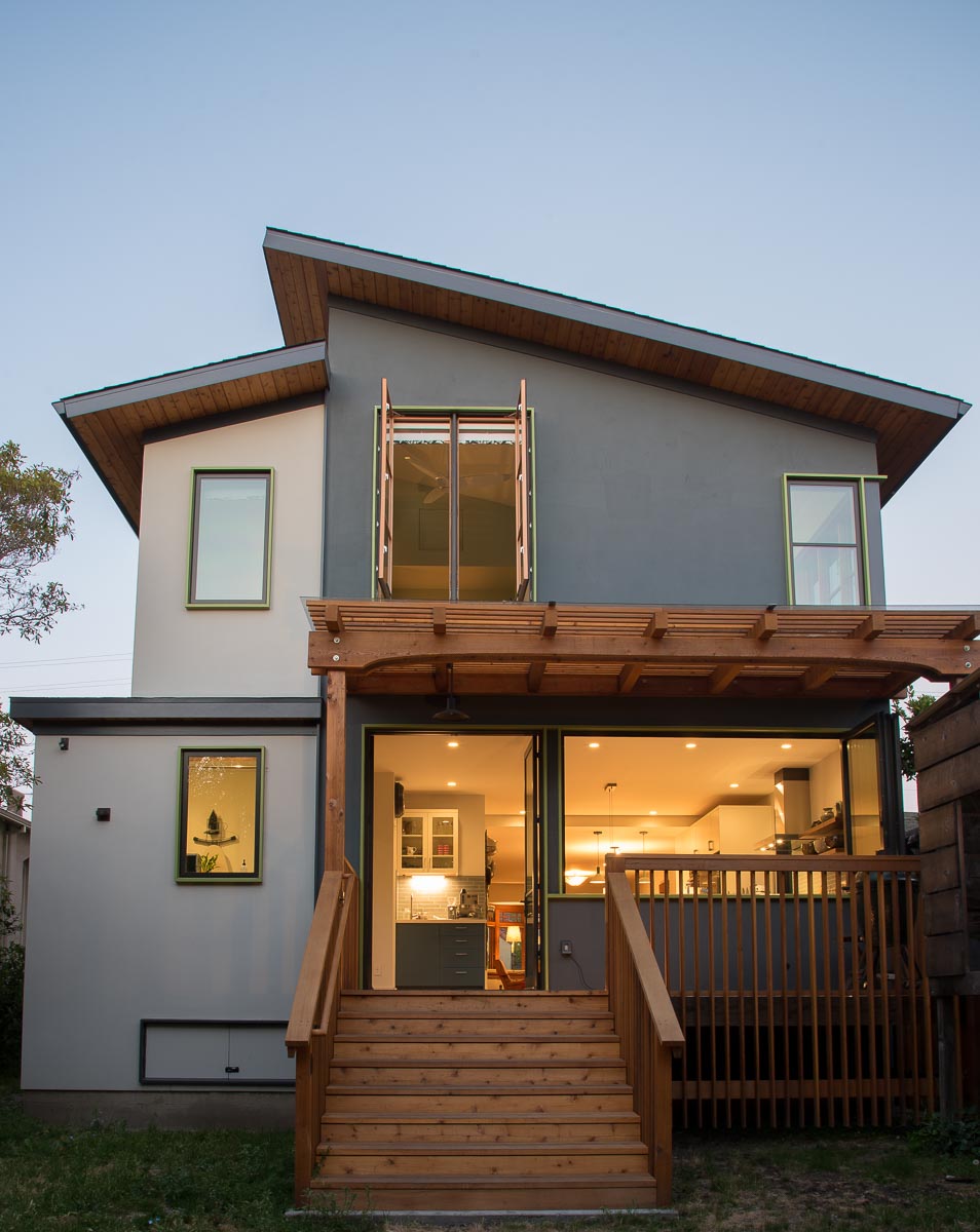 Berkeley Net-Positive House @ McGlashan Architecture